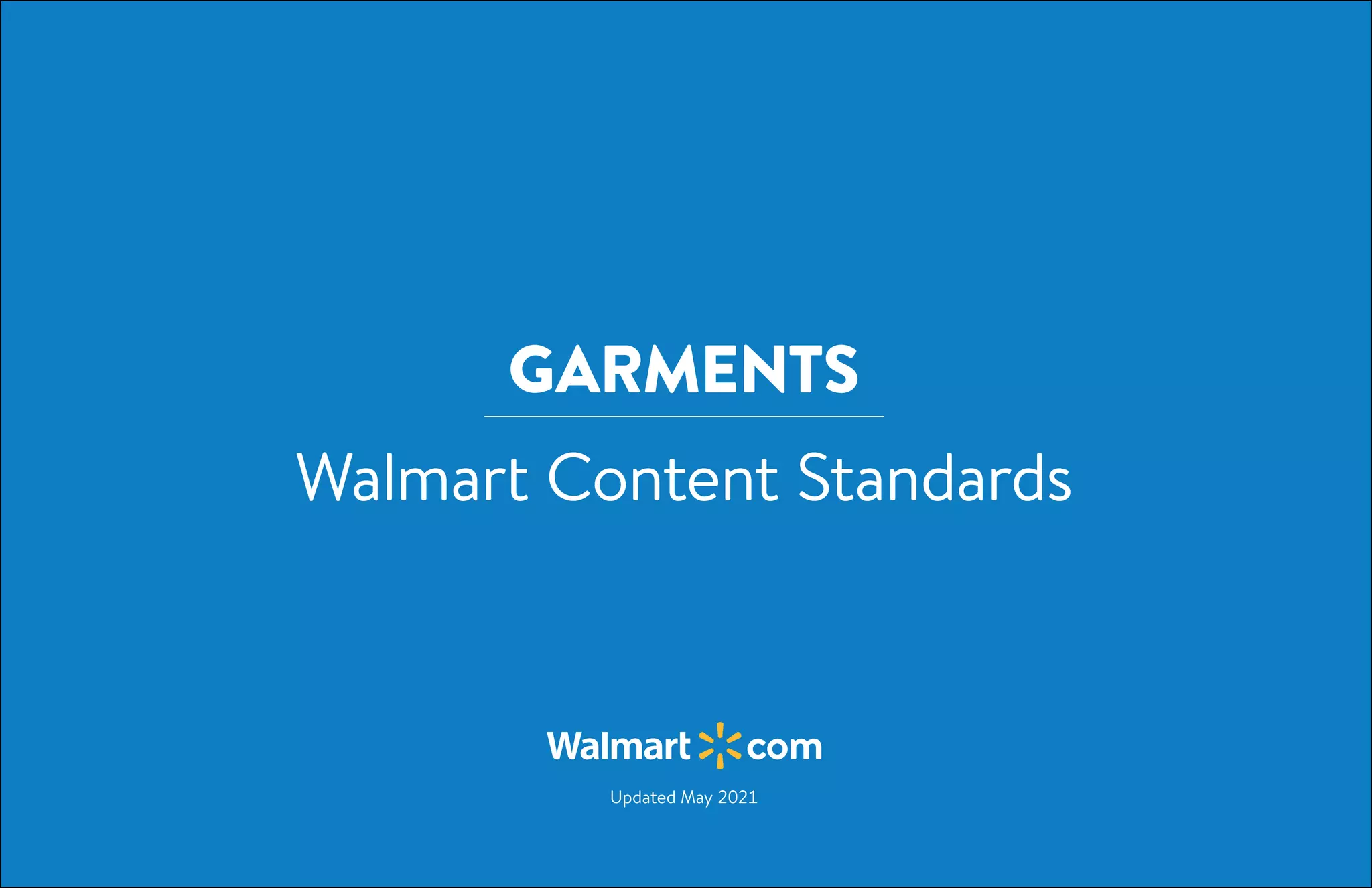 WALMART_Apparel style guide garments_rv2 | PDF