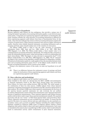 Apparent audit | PDF | Stocks and Bonds | Personal Investing