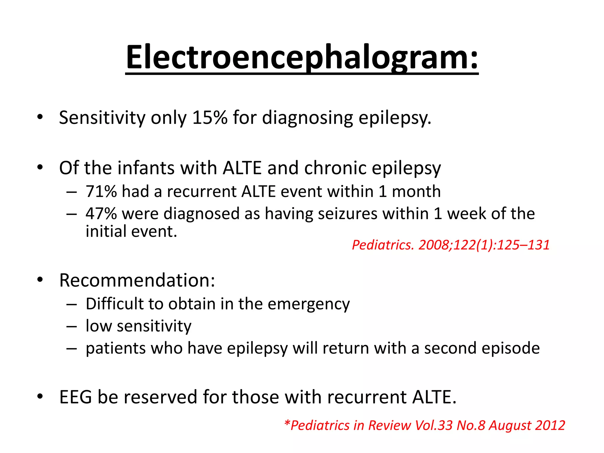 Apparent life threatening event | PPTX