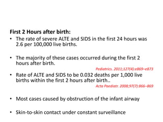 Apparent life threatening event | PPTX