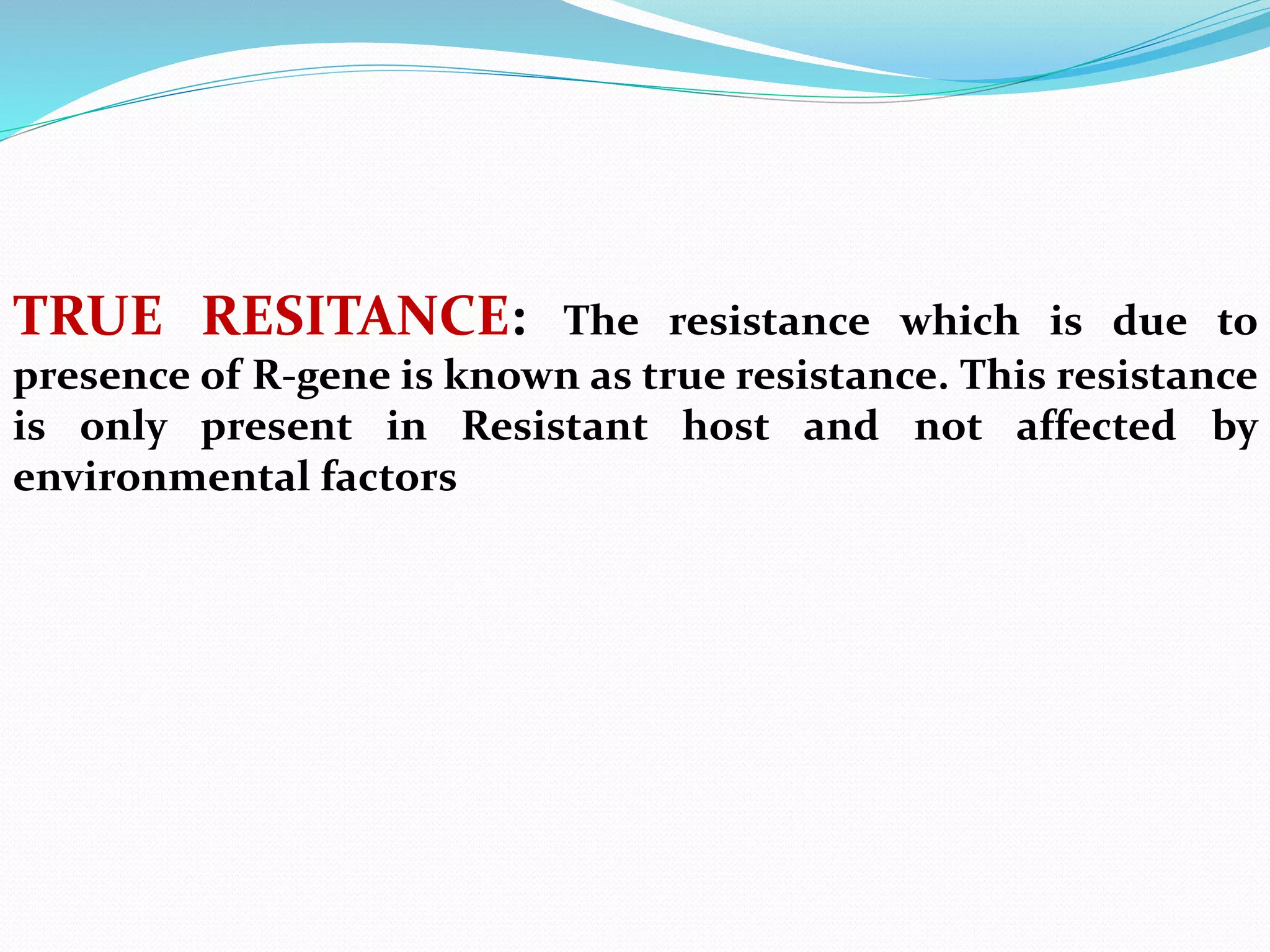 Apparent vs True resistance | PPTX