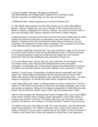 APPARITION OF FATHER SAINT JOSEPH TO A CATHOLIC NUN.docx