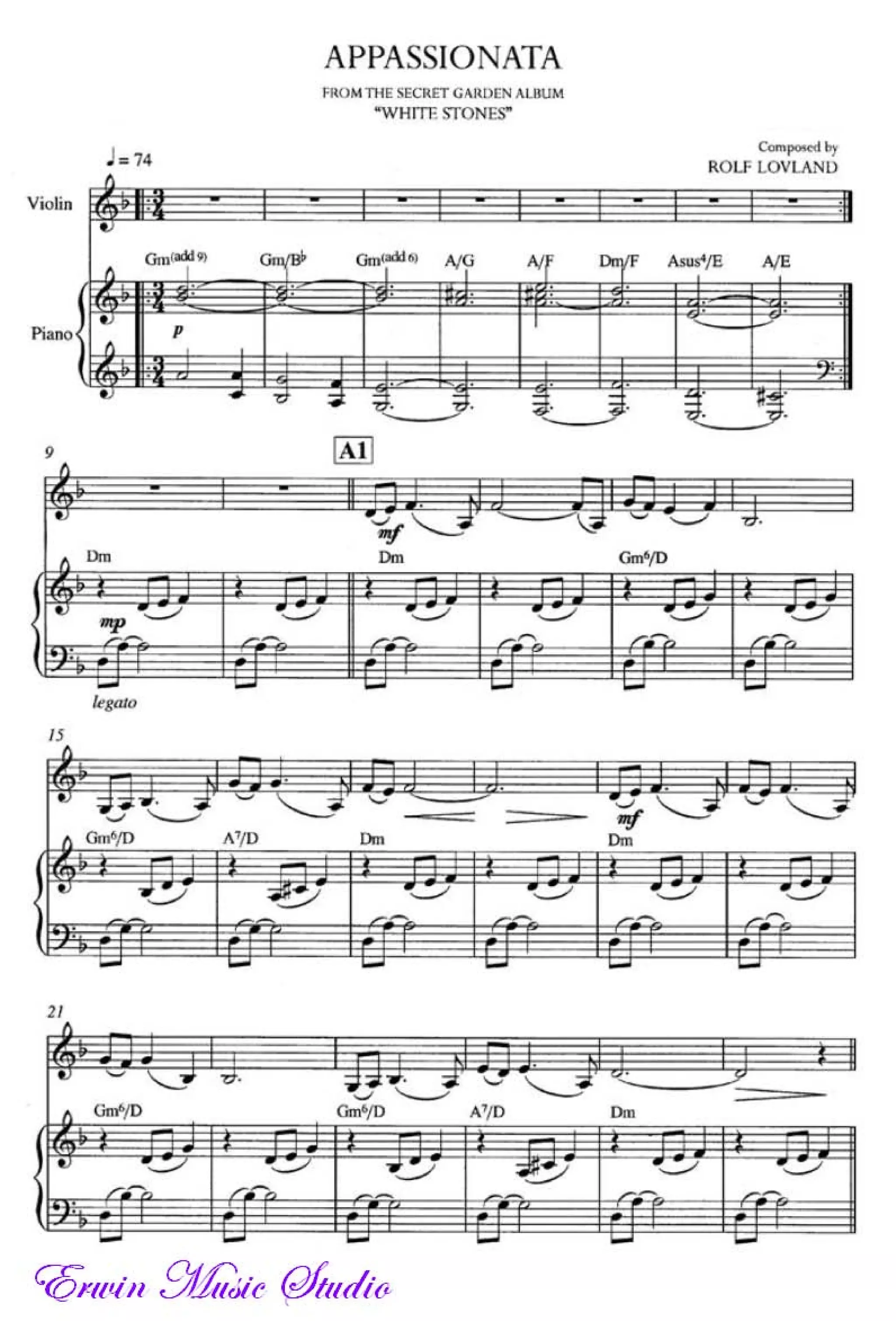 Appassionata piano+violin | PDF