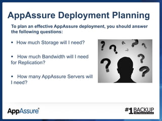 App assure deployment_planning_guide | PPT