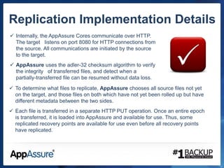 App assure replication | PPT