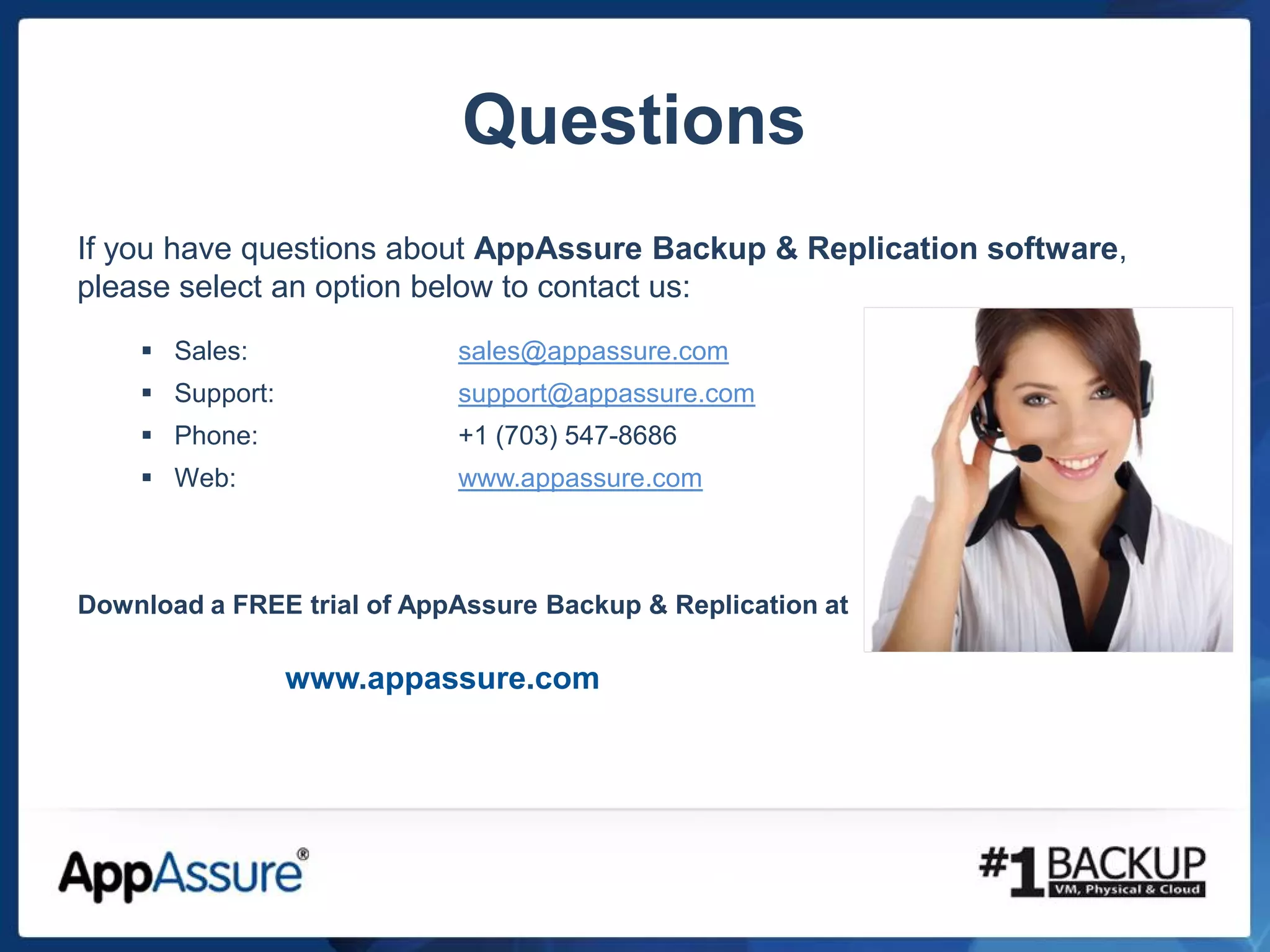 App assure unique_features | PPT