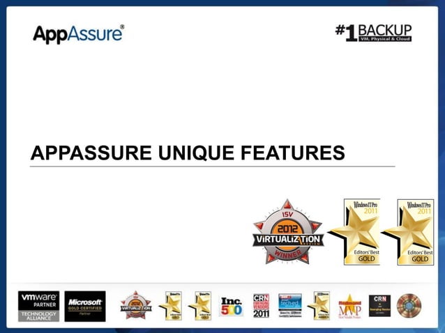 App assure unique_features | PPT