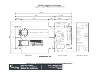 A Prototype Design for a Portable Fire Hall | PDF