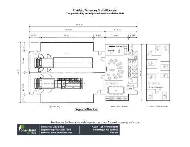 A Prototype Design for a Portable Fire Hall