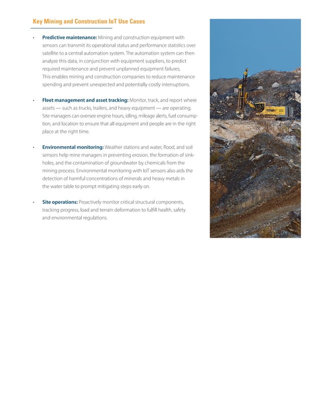 Iot For Mining And Construction Pdf