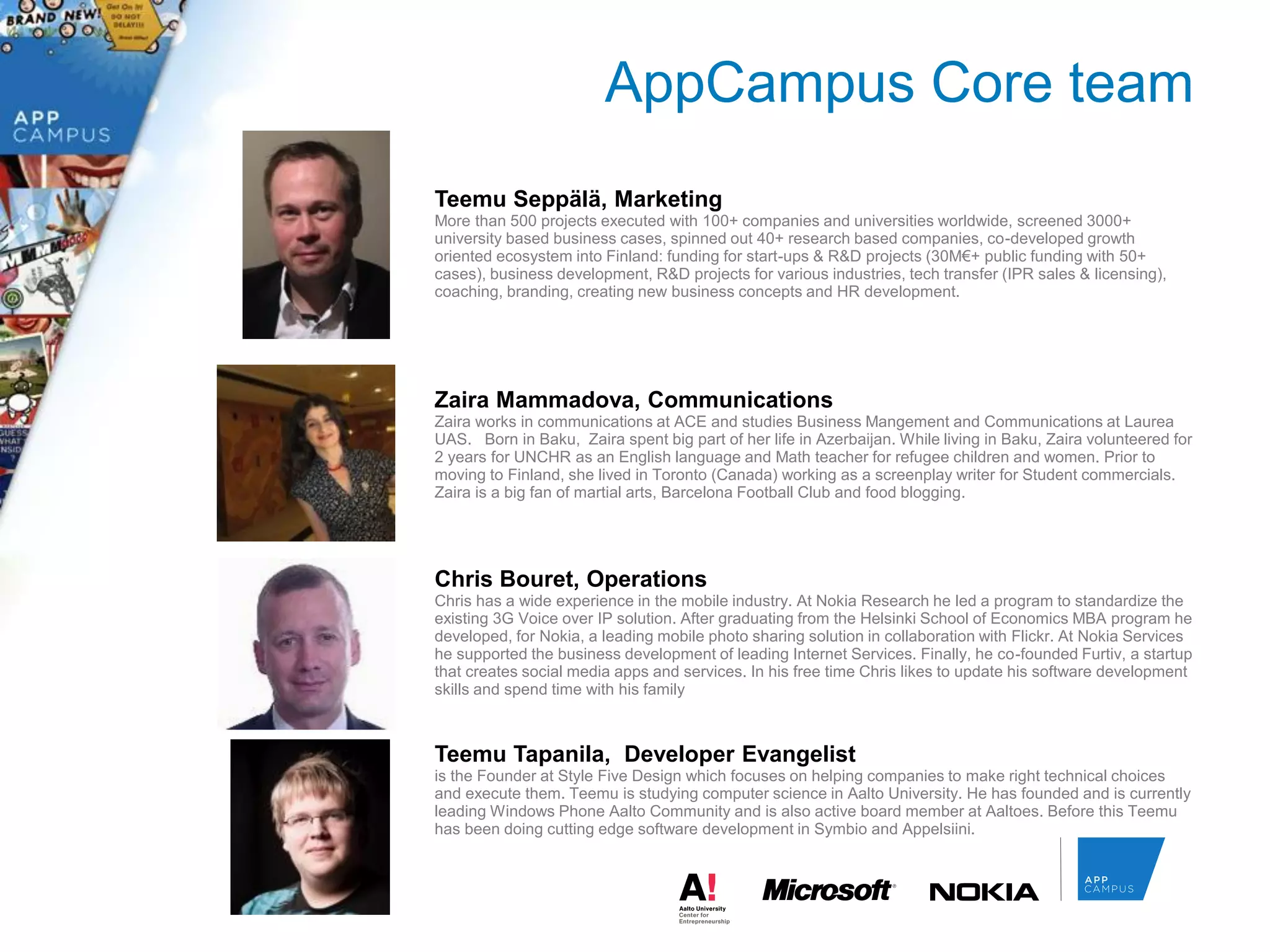 App campus overview | PDF