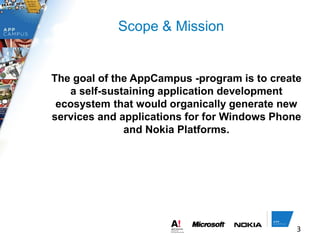 App campus overview | PPT