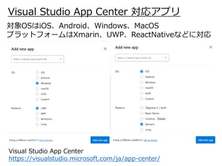 Visual Studio App Centerを触ってみた！ | PPT