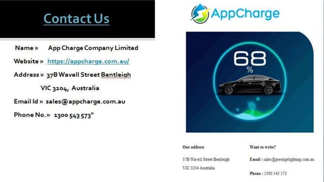AppCharge Electric Car Home Charger.pptx