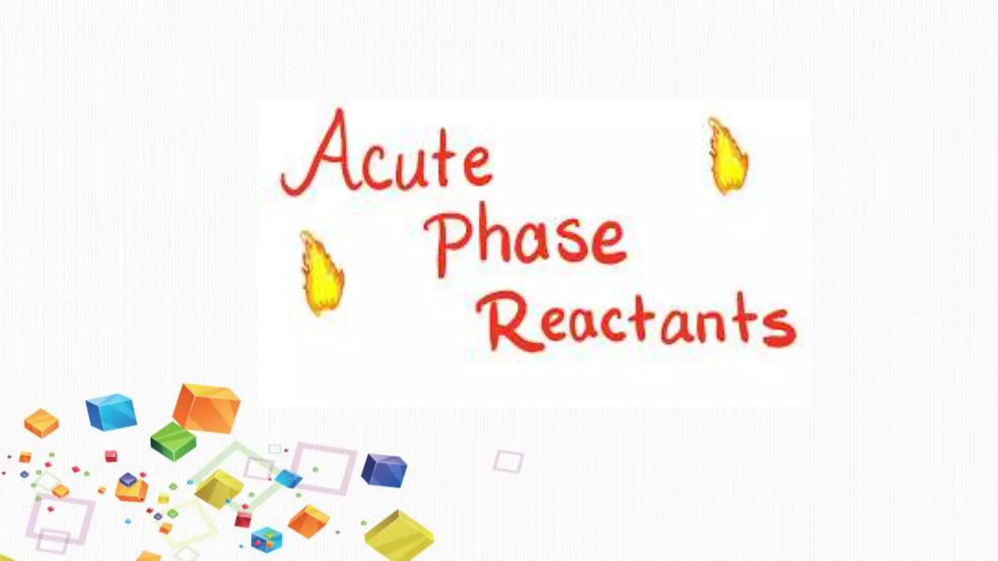 Acute phase proteins | PPTX