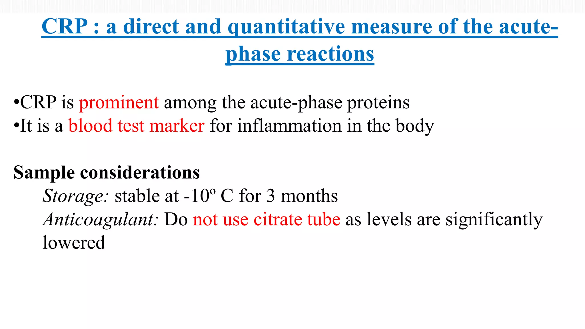 Acute phase proteins | PPTX