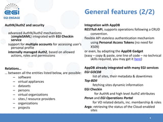 OSFair2017 Workshop | EGI applications database | PPTX | Cloud ...