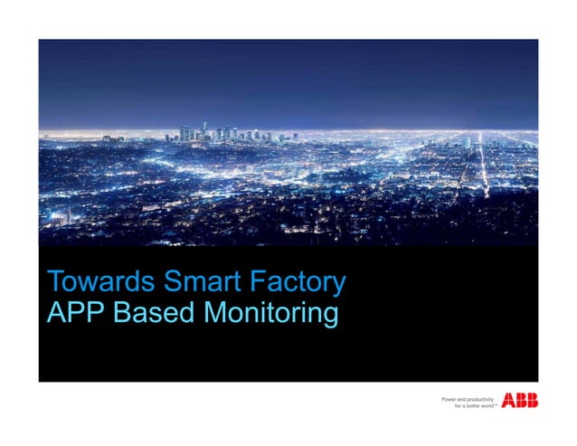 Smart Factory - App Based Quality Monitoring | PDF