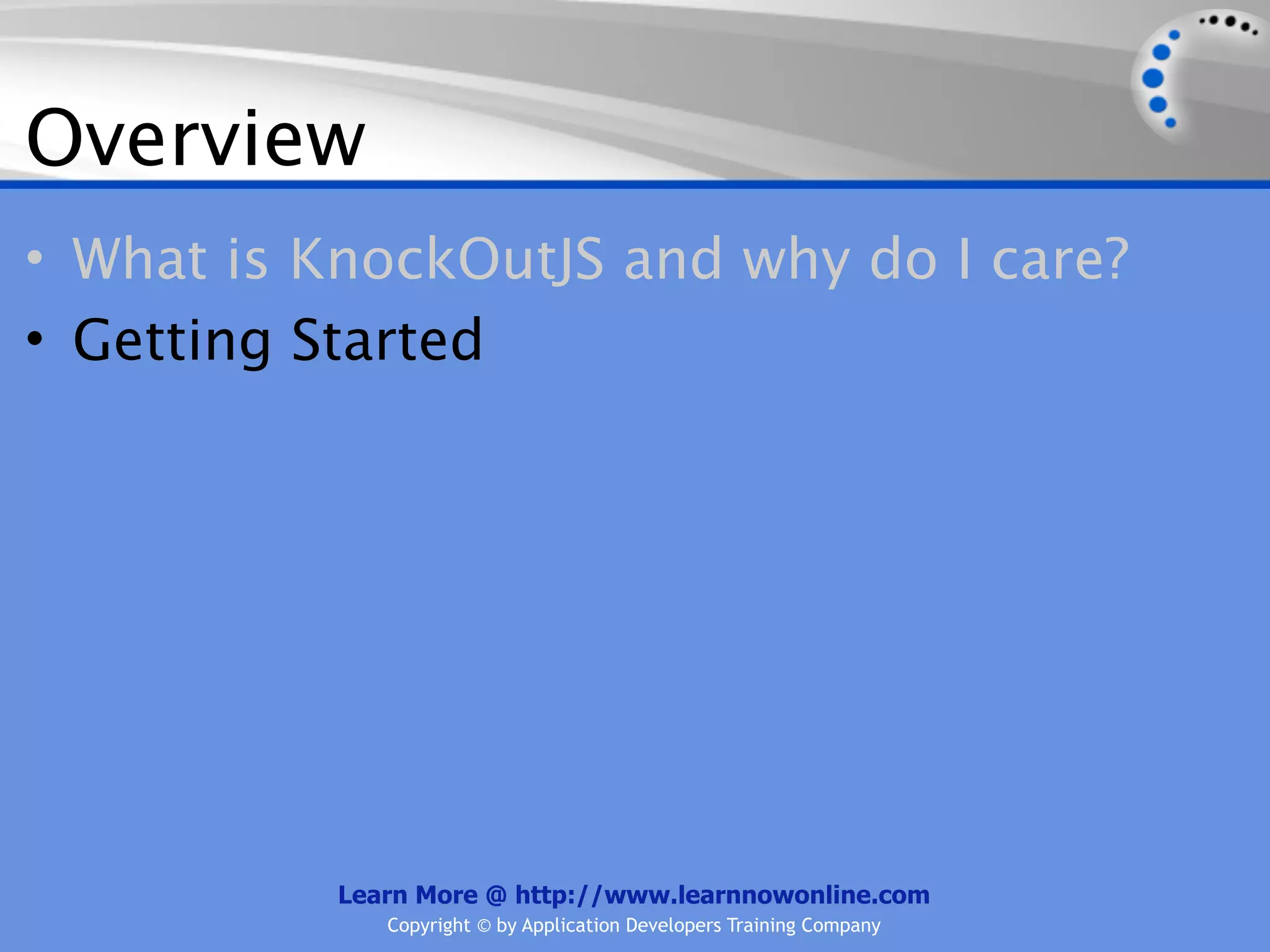 Knockoutjs With Aspnet Mvc Ppt