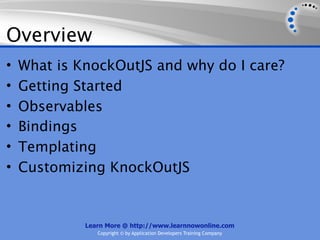 KnockOutJS with ASP.NET MVC | PPT