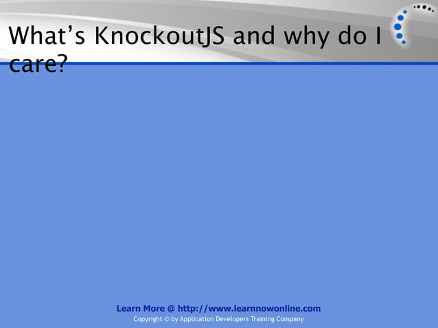 Knockoutjs With Aspnet Mvc