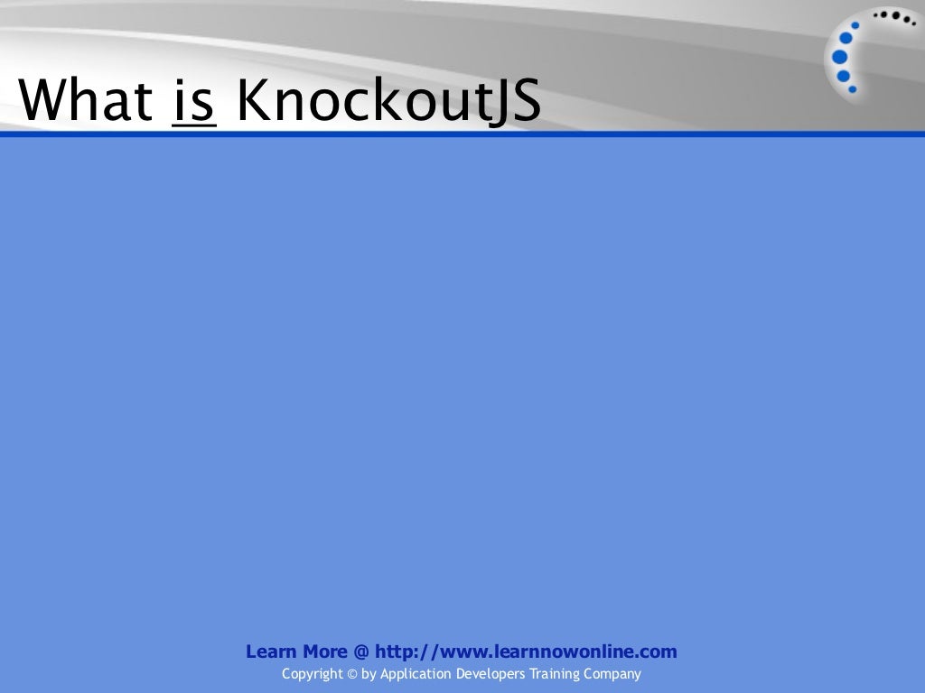 KnockOutJS with ASP.NET MVC