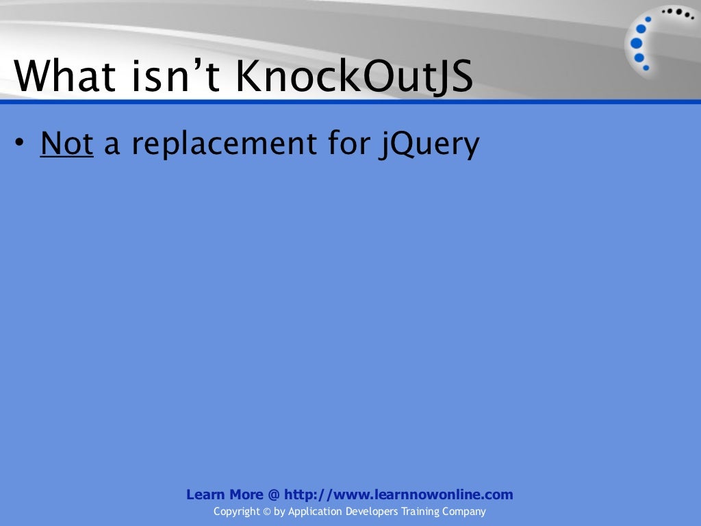 Knockoutjs With Aspnet Mvc