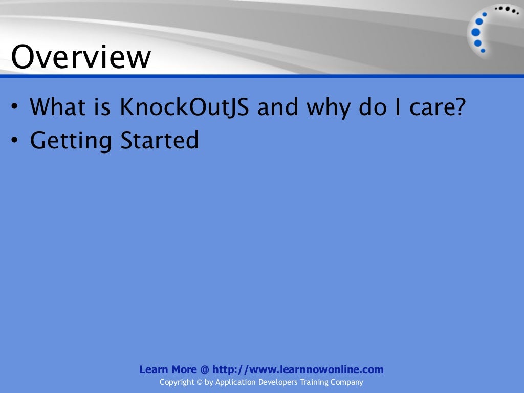 Knockoutjs With Aspnet Mvc