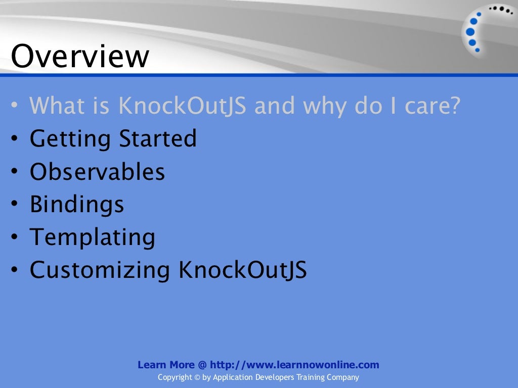 Knockoutjs With Aspnet Mvc