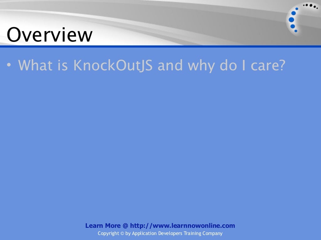 Knockoutjs With Aspnet Mvc