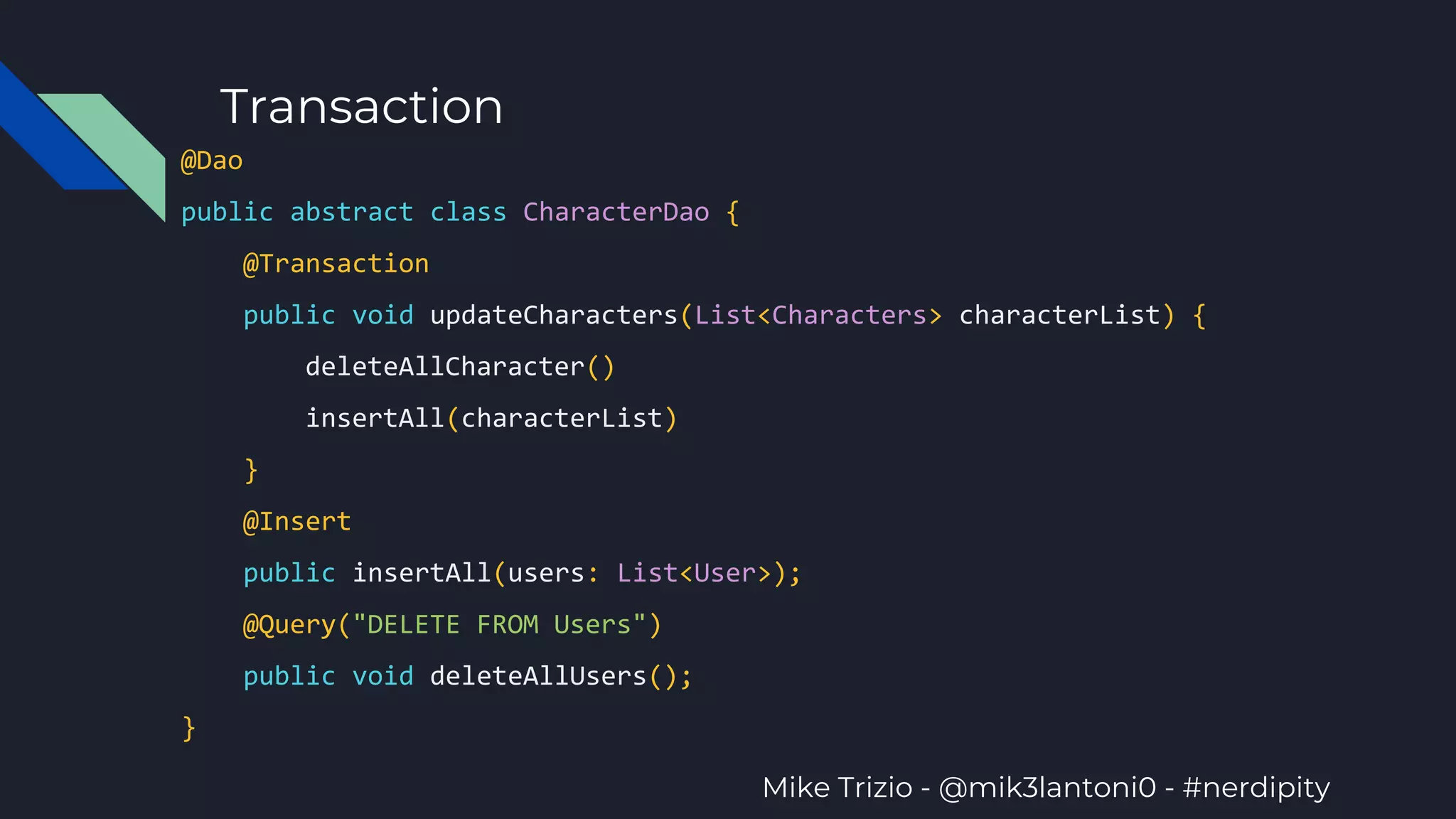 [App devcon 18] Brace yourself with Android Architecture Components | PPT