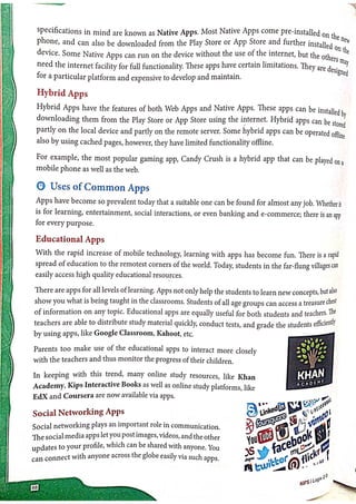 Mobile application development utilizes a network connection to work with remote computing ...