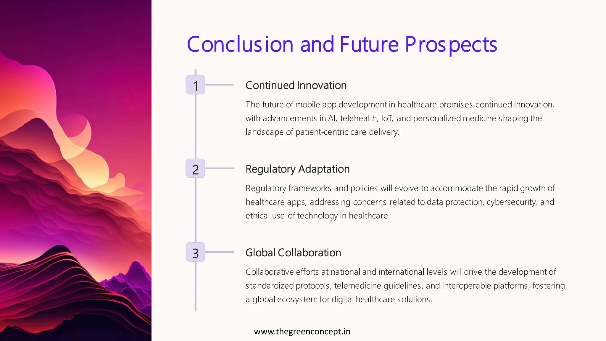 Mobile App Development in HealthCare - TGC | PPT