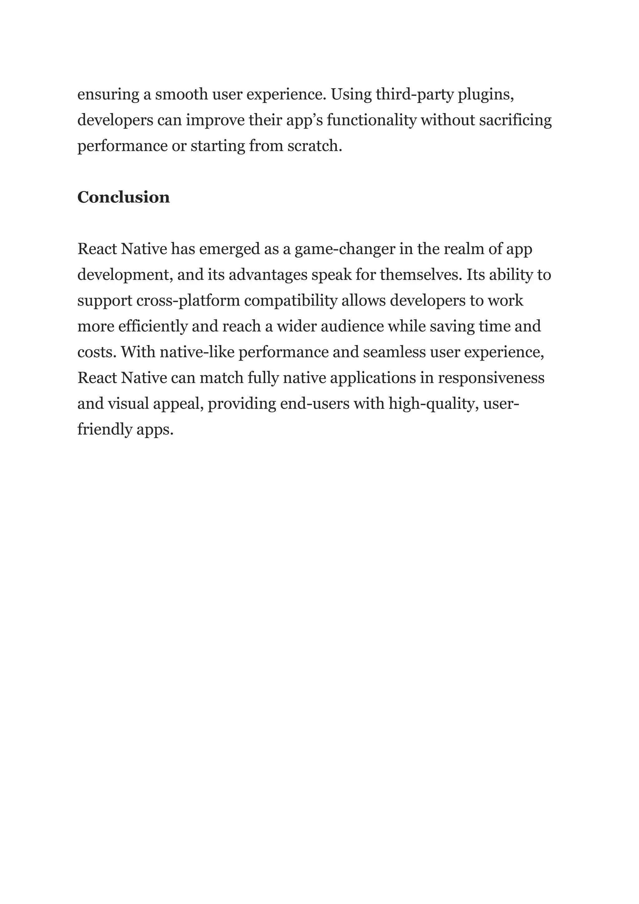App Development Made Easy Why React Native Should Be Your Top Pick Pdf