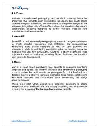 Flutter UI/UX Design Tools: The Ultimate Guide for 2023 | PDF