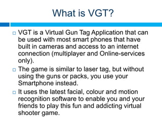 Virtual Gun Tag App Presentation | PPTX