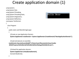 Appdomains | PPT