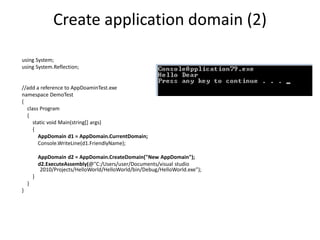 Appdomains | PPT