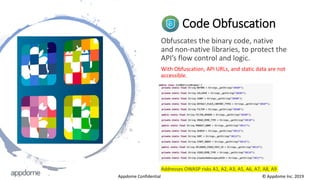 Appdome & OWASP Keynote Presentation | API World 2019 | PPTX