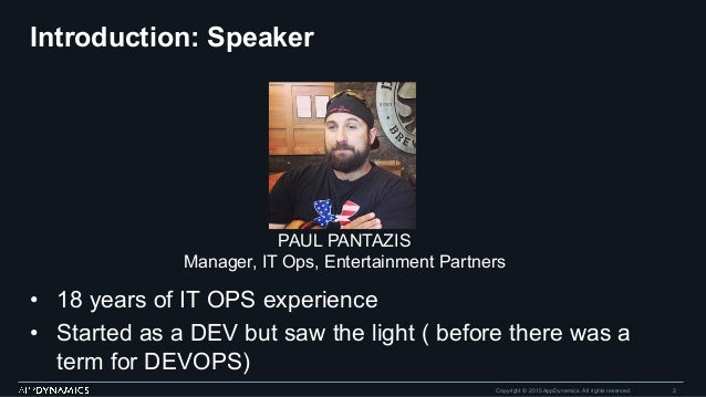 AppSphere 15 - AppDynamics: Beyond APM - Building an Operations Center