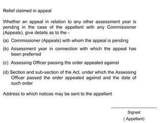Appeal format.depttl. appeals | PPT