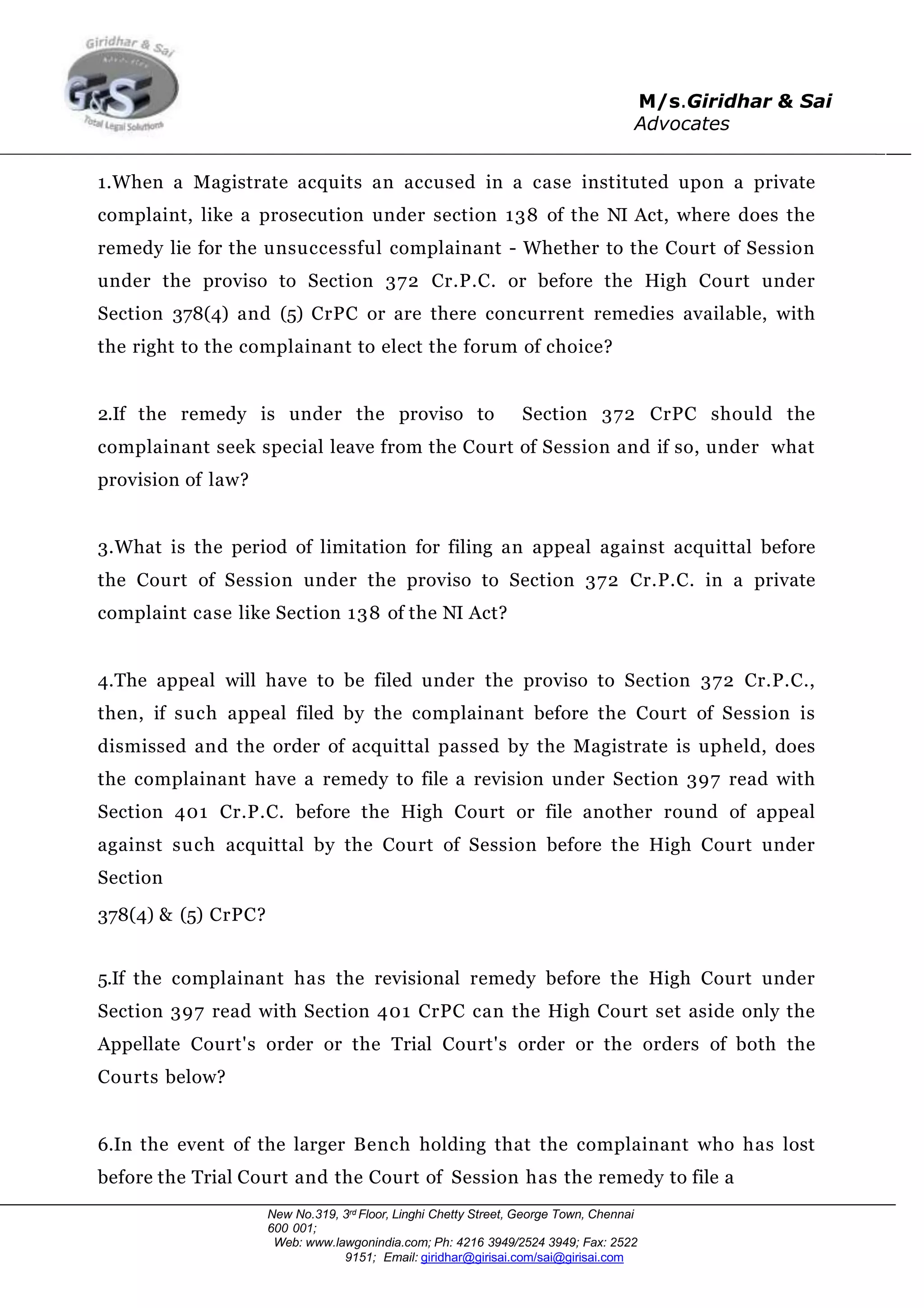 Appeal in criminal cases | PPTX