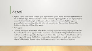 Appeal, reference, review, PPT for CPC.. | PPTX