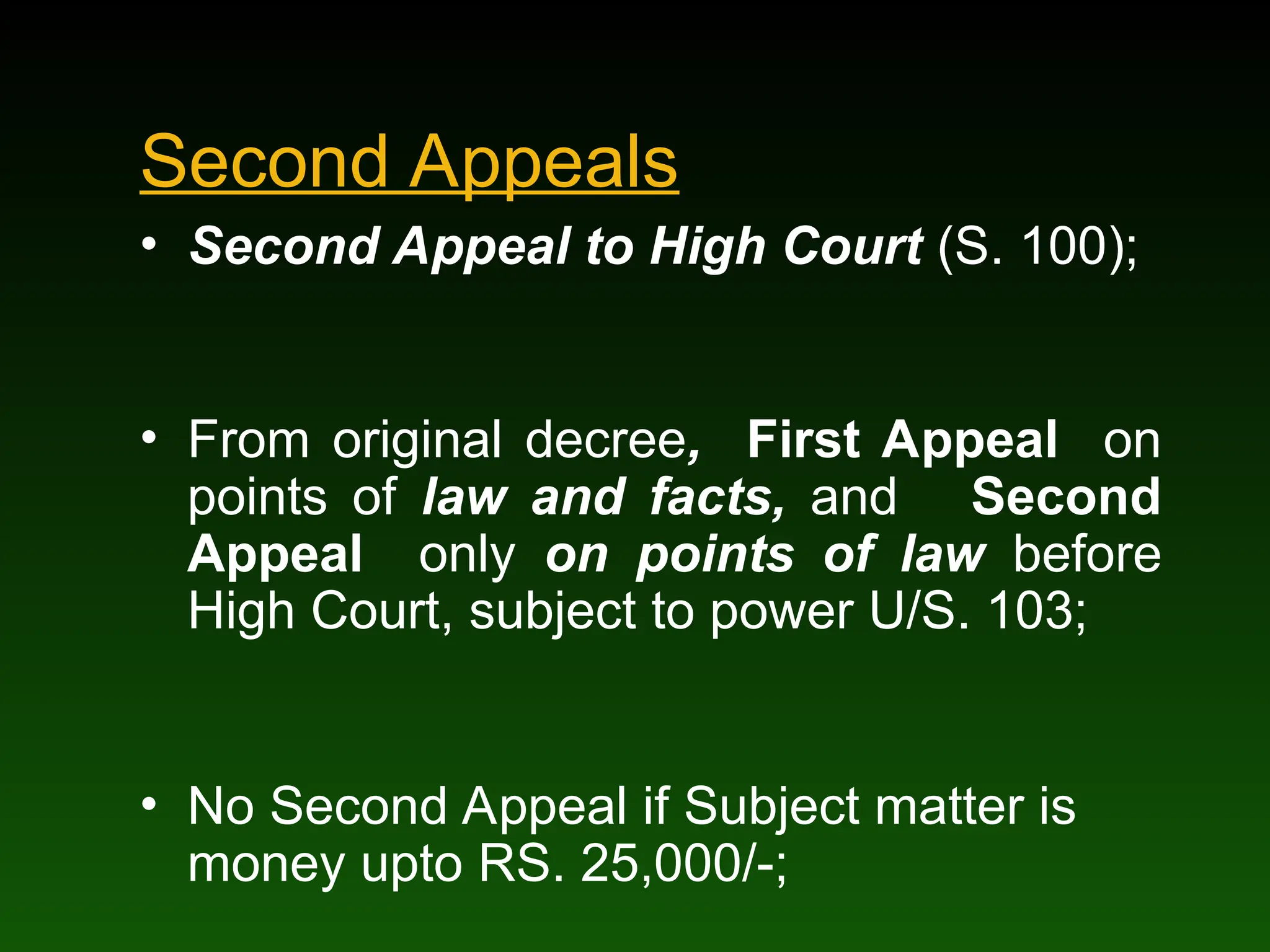 appeal review revivion reference which is comes under CPC | PPT