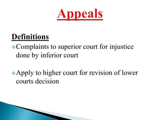 Appeals | PPTX