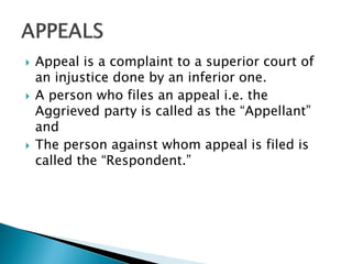 Appeals | PDF