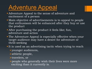 Appeals in advertising | PPTX