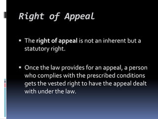 Appeal structure in taxation | PPTX