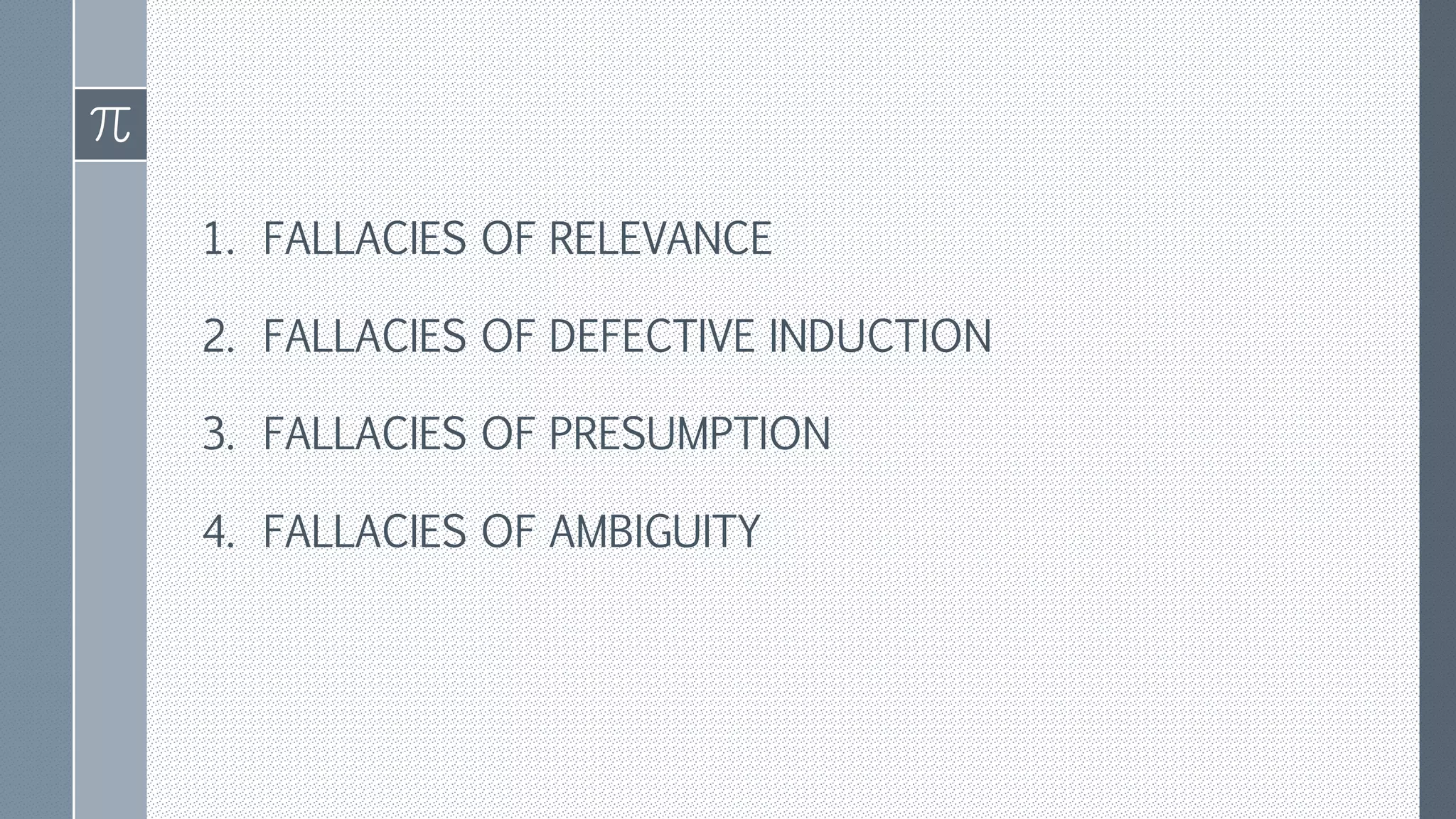 Fallacy Appeal to force | PPTX