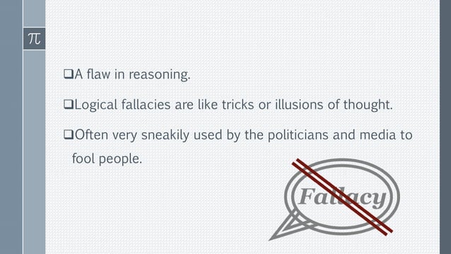 Fallacy Appeal to force | PPTX